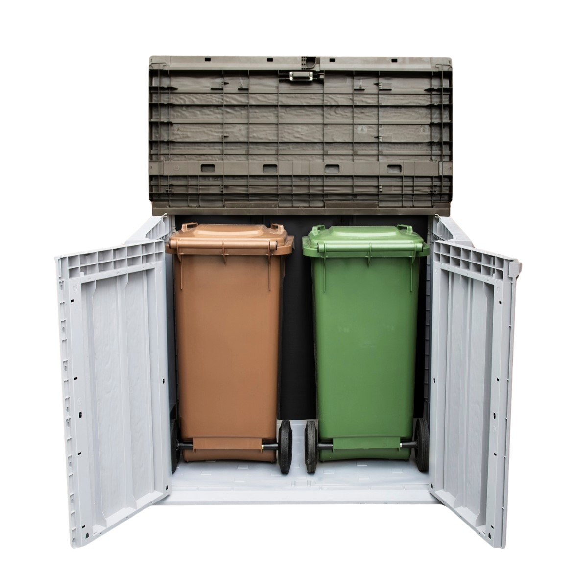 Forest Extra large Garden Storage Unit Bin Store 1200 Litre