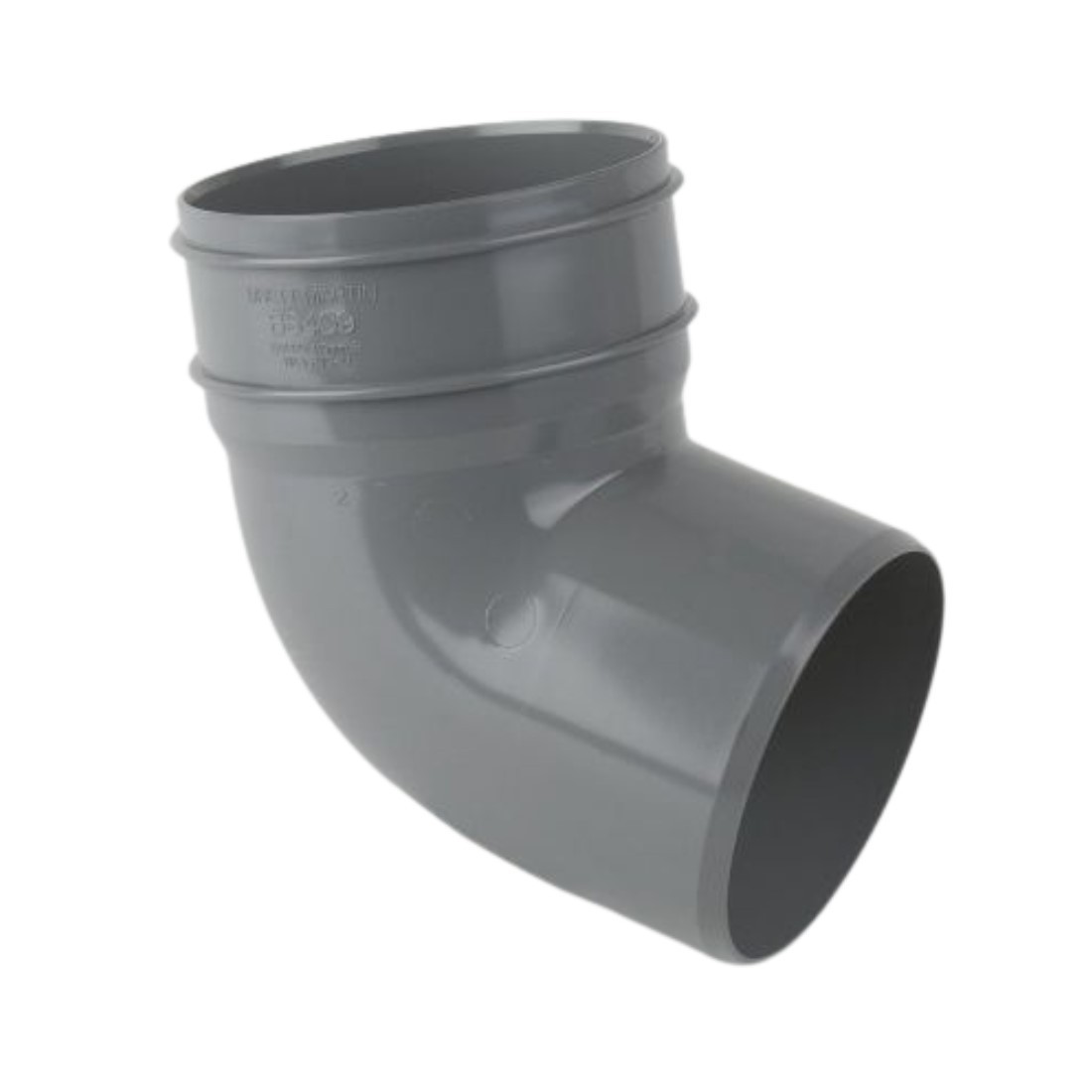 BS409 112.5° Single Socket Bottom Offset Bend To Suit 110mm