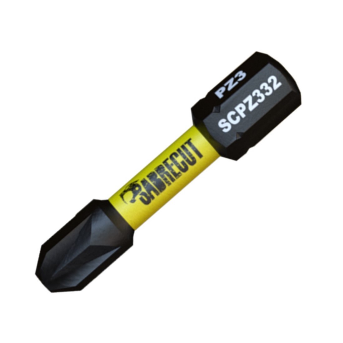 Sabrecut 32mm Pozi PZ3 Screwdriver bit | Pozi Drive Bit