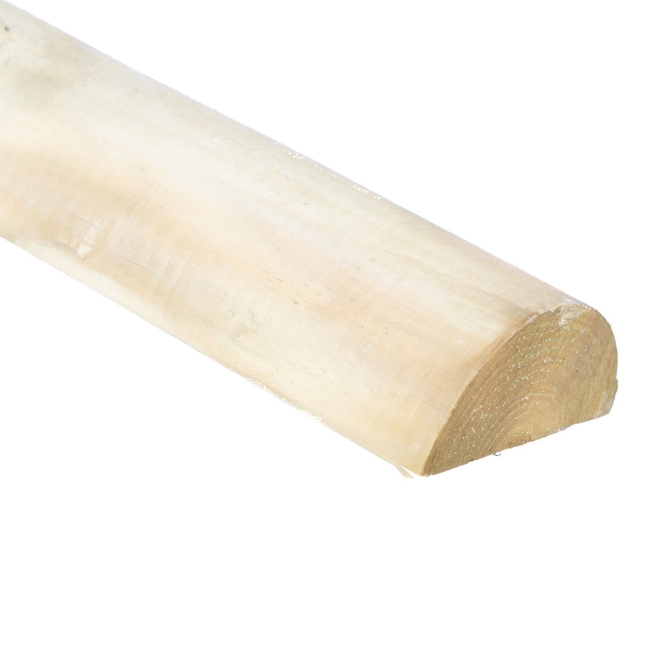 Wooden Fence Rails| Halfround Rails 3.66m x 100mm TSW