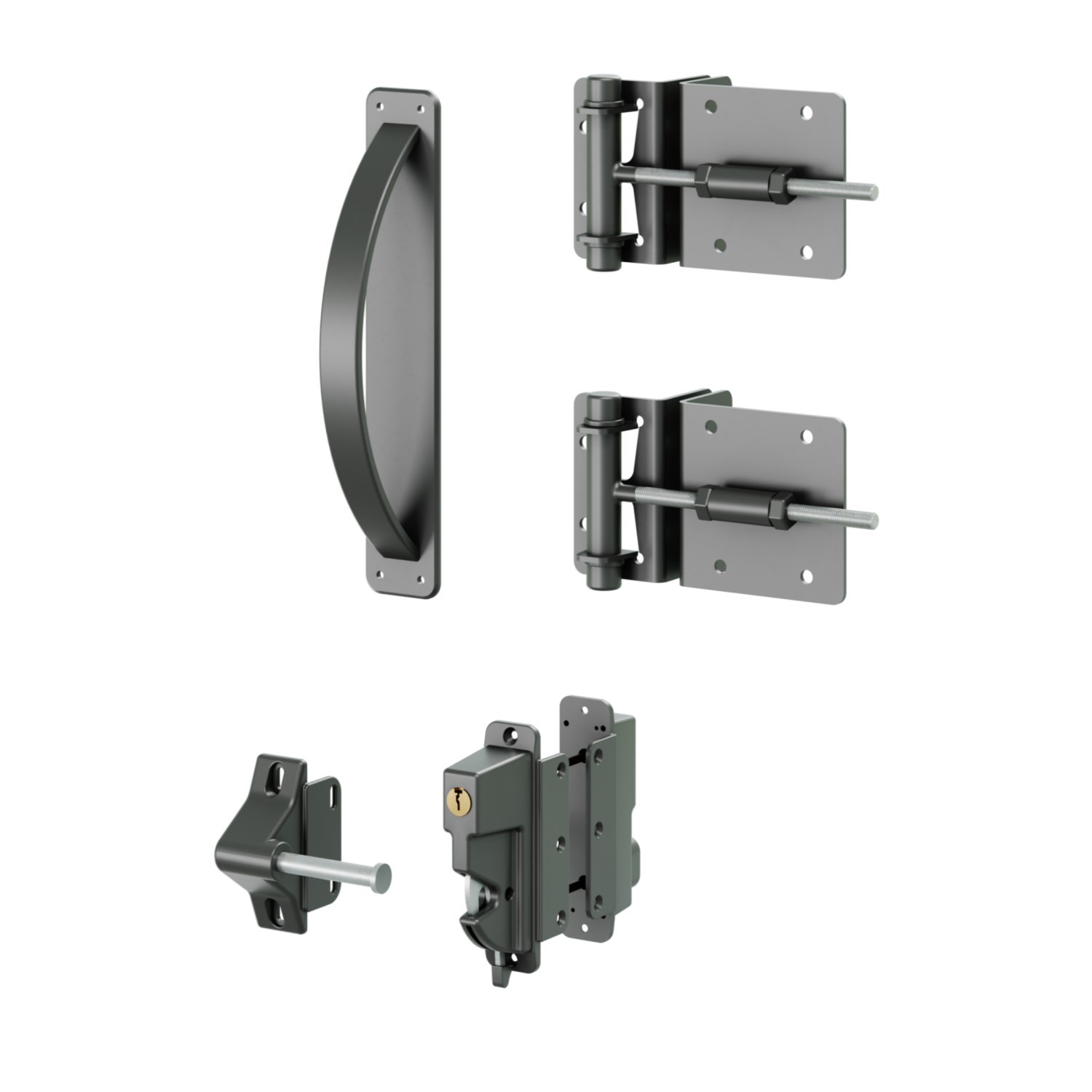 B8180013 DuraPost Sleek Gate Ironmongery & Accessories Kit