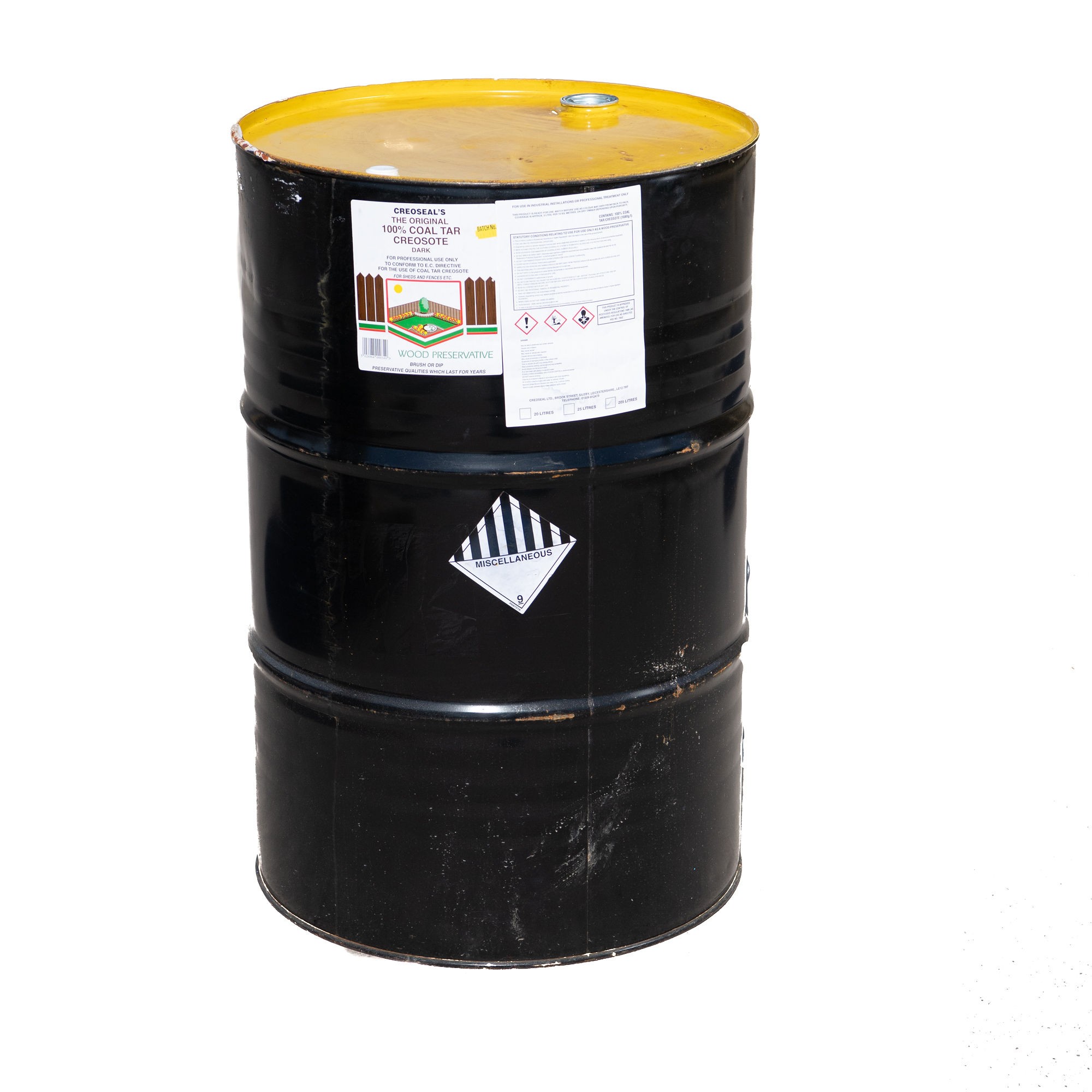 Creosote 205L Drum