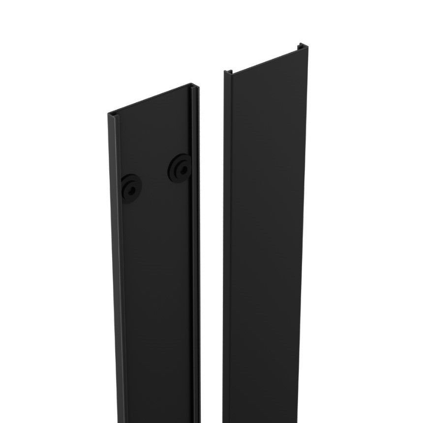 DuraPost 2.1m Cover Strip For Classic Post Black | Fencing