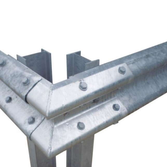 New Galvanised H Post to Concrete | Crash Barrier Suppliers
