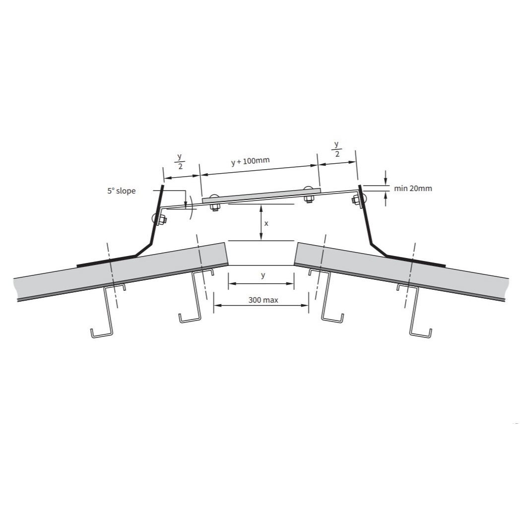 Eternit FarmTec Soffit Strip | Cement Board Roofing