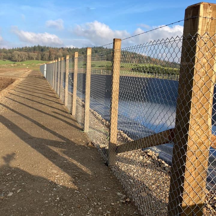 Wooden Posts | Larch Square Blunt Post treated 10ft