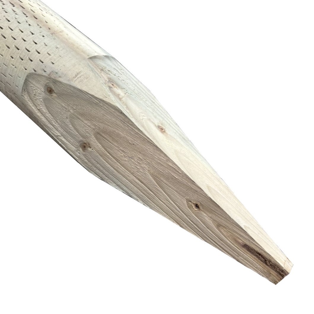 Machine Round 100mm UC4 Incised Stobs | Kiln Dried U4 Stakes