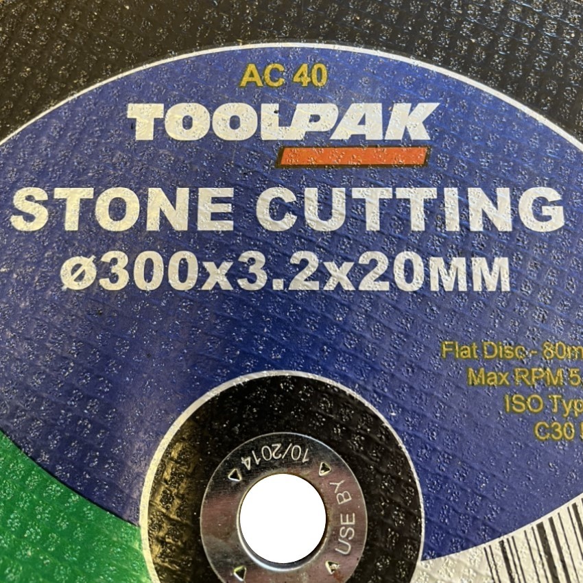 Stone Cutting Discs 12" | Grinding Disc | Disc Cutter