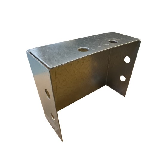 Galvanised Stop End | Box gutter