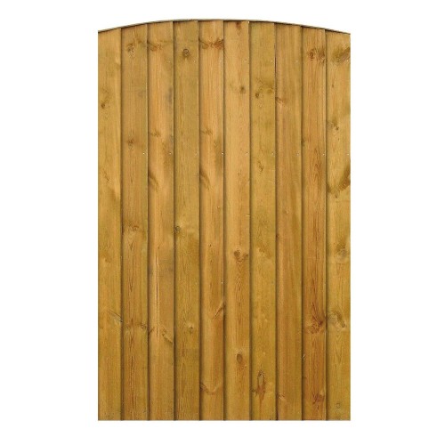 6ft x 3ft Bowtop Vertical Board Gate | Garden Gates
