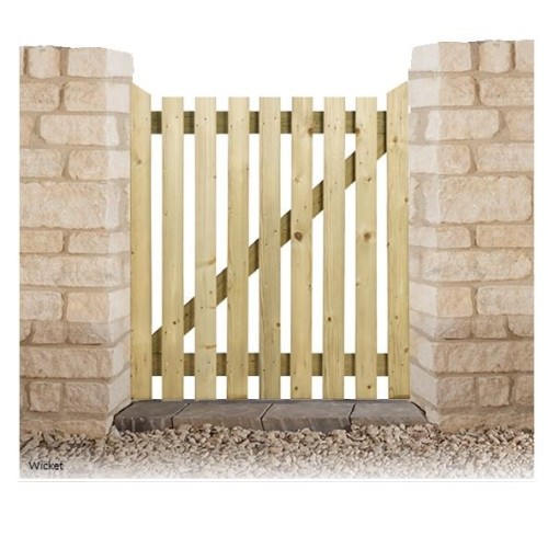 Charltons Wicket Wooden Gate | Lightweight Garden Gates
