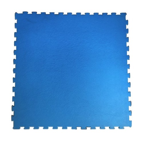 Interlocking Parlour Pit Mat - Blue / Green 20mm