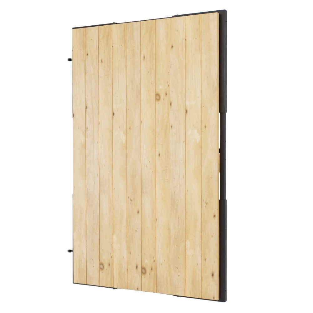 Birkdale GateMate Adjustable Steel Gate Frame Kit Black