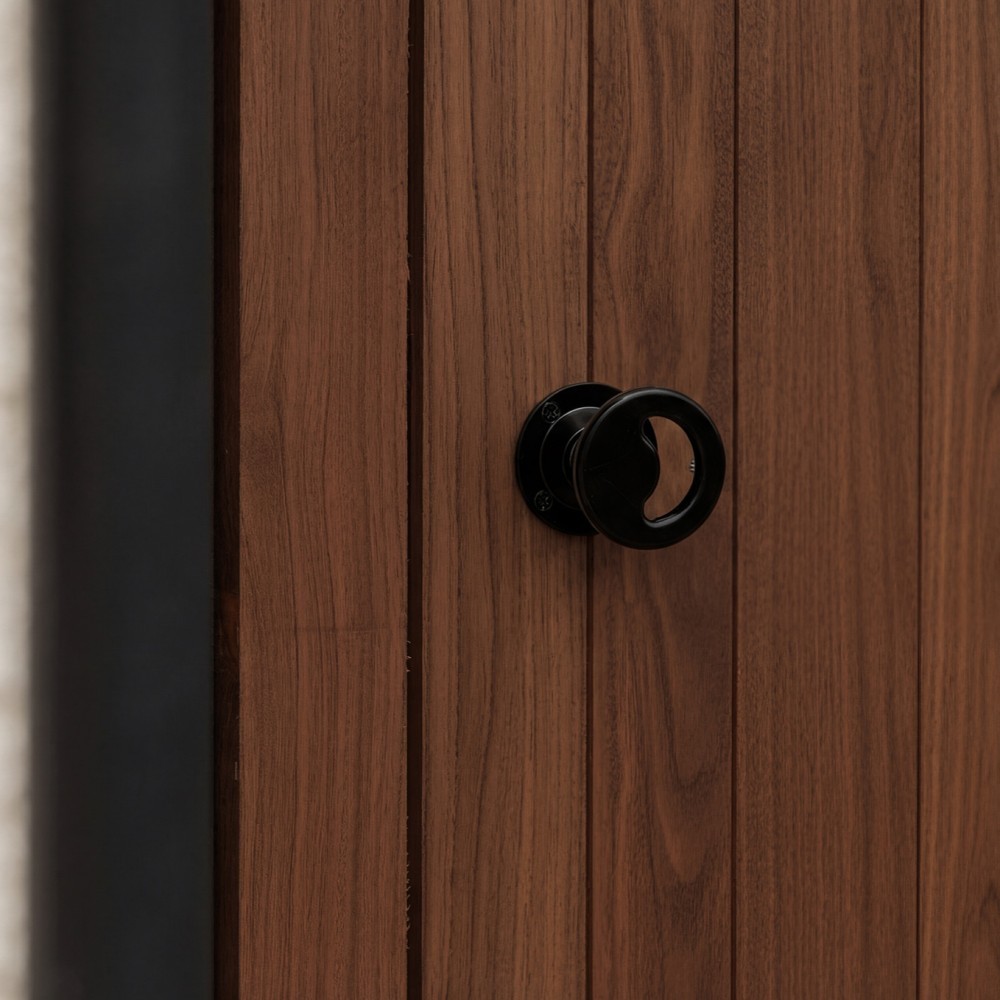 GateMate® Advanced Hardware Ring Gate Latch 6" Black
