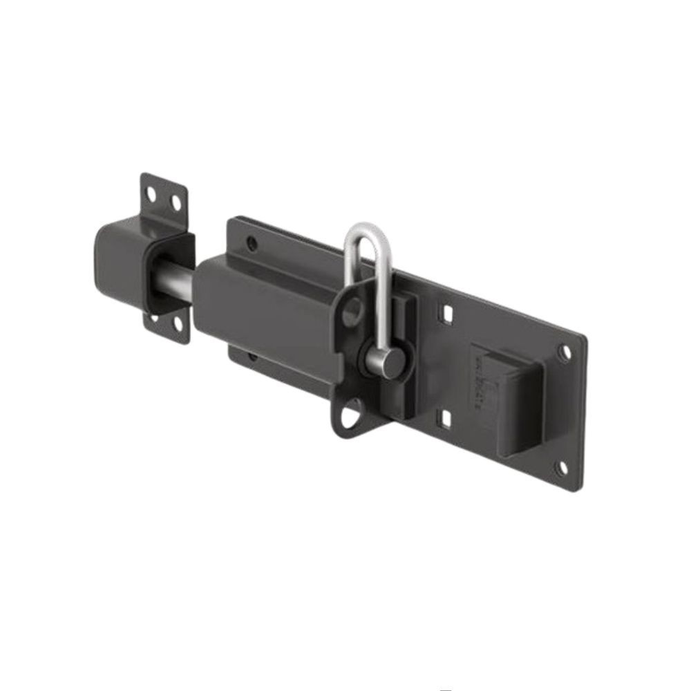 GateMate® Advanced Hardware Heavy Padbolt 7" Black