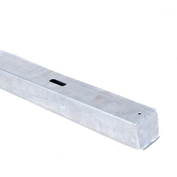 Metal Gate Post | 4" X 4" Galvanised Square Dual Slam Post for Newforde