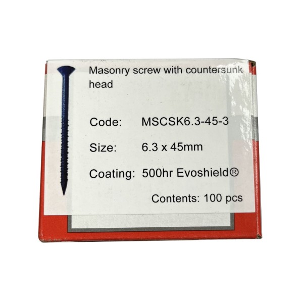 Masonry Screws | Concrete Screws