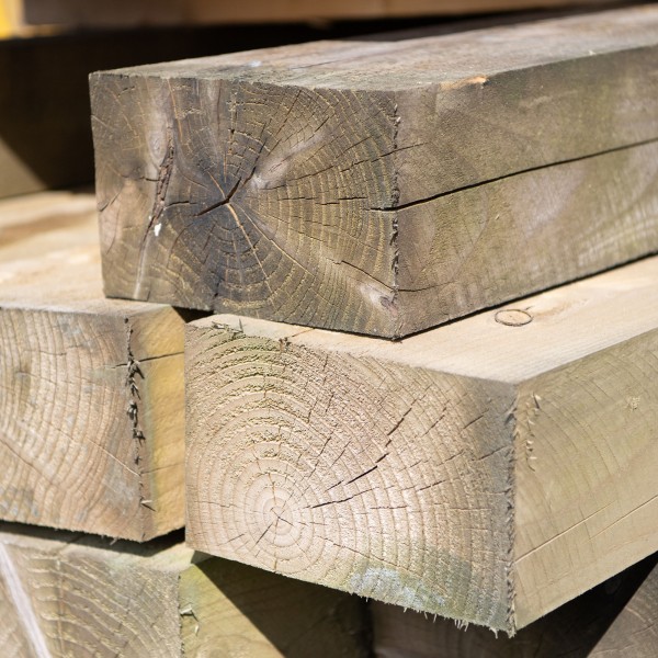 New Crossing Timbers 10" (250mm) x 6" (150mm) | Sleepers