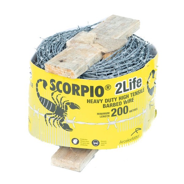 Barb Wire | Heavy Duty High Tensile Barbed Wire (200m)