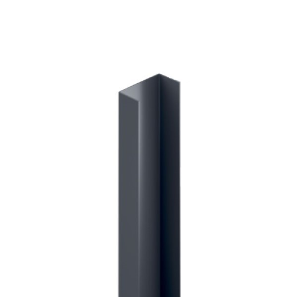 B805821A DuraPost End Infill For Classic Post Anthracite Grey