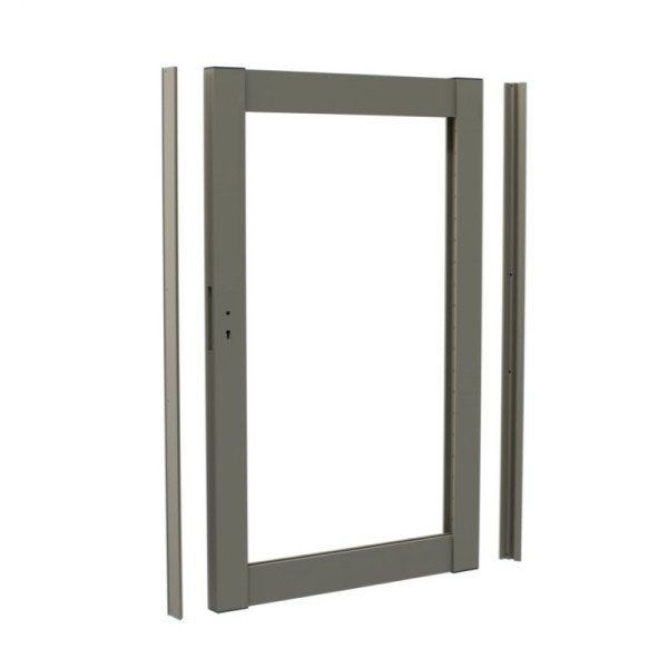 DuraPost Olive Grey Aluminium Gate Frame | DuraPost Fencing