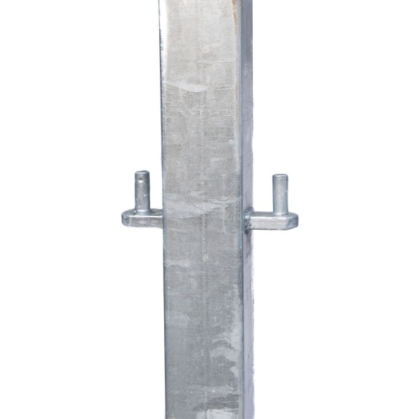 4" X 4" Galvanised Square Hang Post to suit 45" Gates
