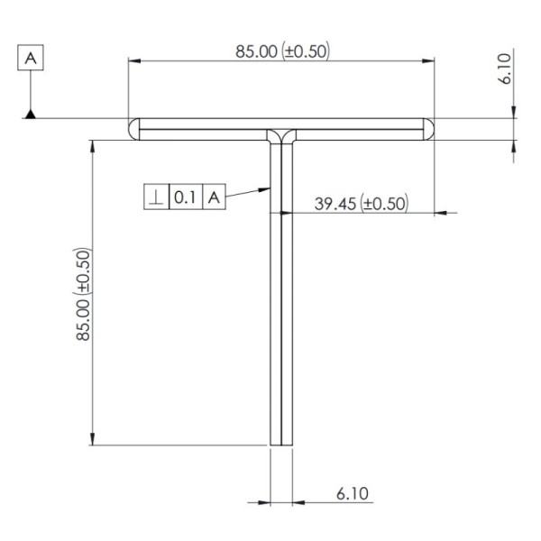 DuraPost Sleeper T Post Galvanised 1200mm | Garden Sleeper