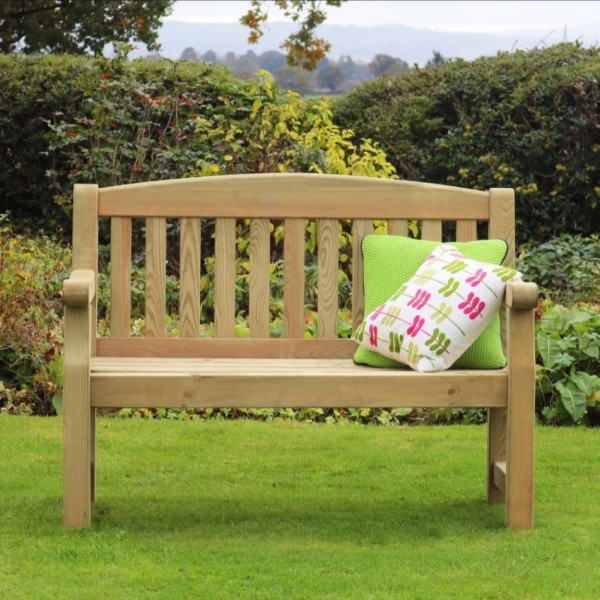 Small Garden Bench | Zest Emily Two Seater Bench